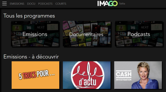 Imago TV, le Netflix écolo | Bio à la une