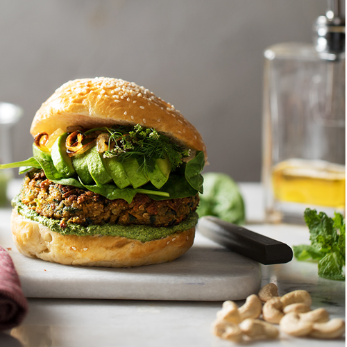 Indian Burger - Recette bio | Bio à la une